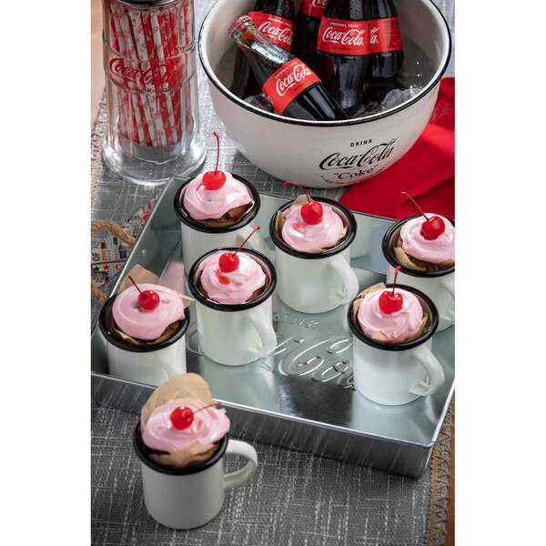 Coca-Cola® Enamelware Collection Mixing Bowls, Set of 3