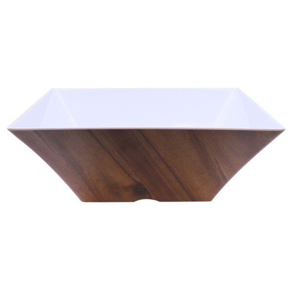 Frostone Collection™ 13½ qt Square Bowl Acacia