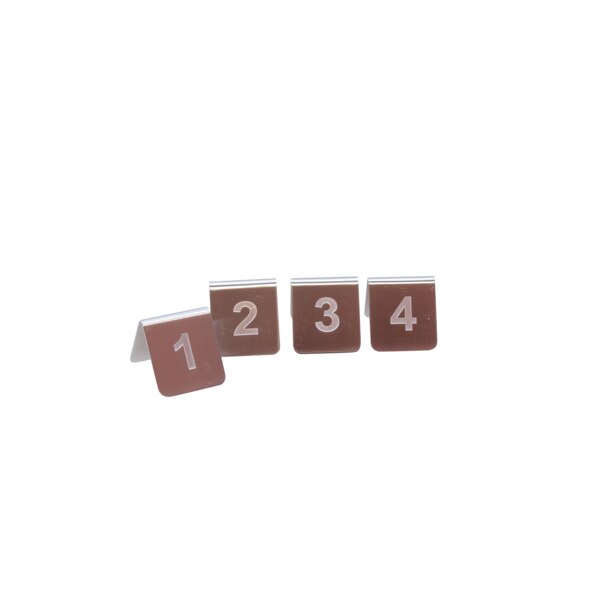 Pizza Numbering Signs, 1-25